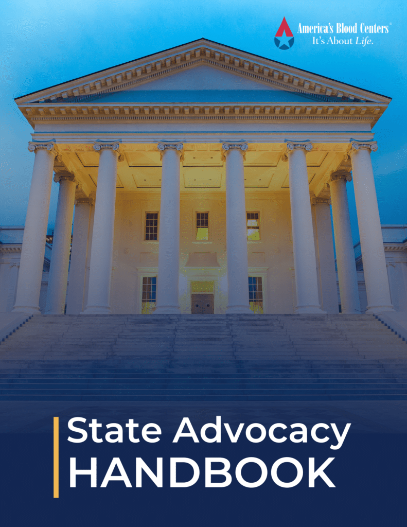 State Advocacy Handbook - America's Blood Centers